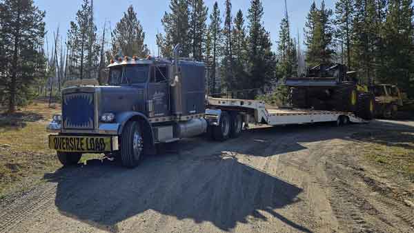 Heavy Equipment Hauling Fremont & Teton Counties, Dubois WY and Hwy 26 ...